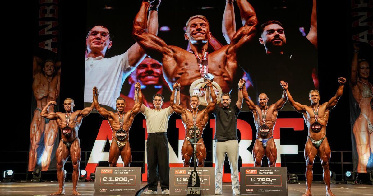 Internationale Natural Bodybuilding Meisterschaft am 1. November in Linz