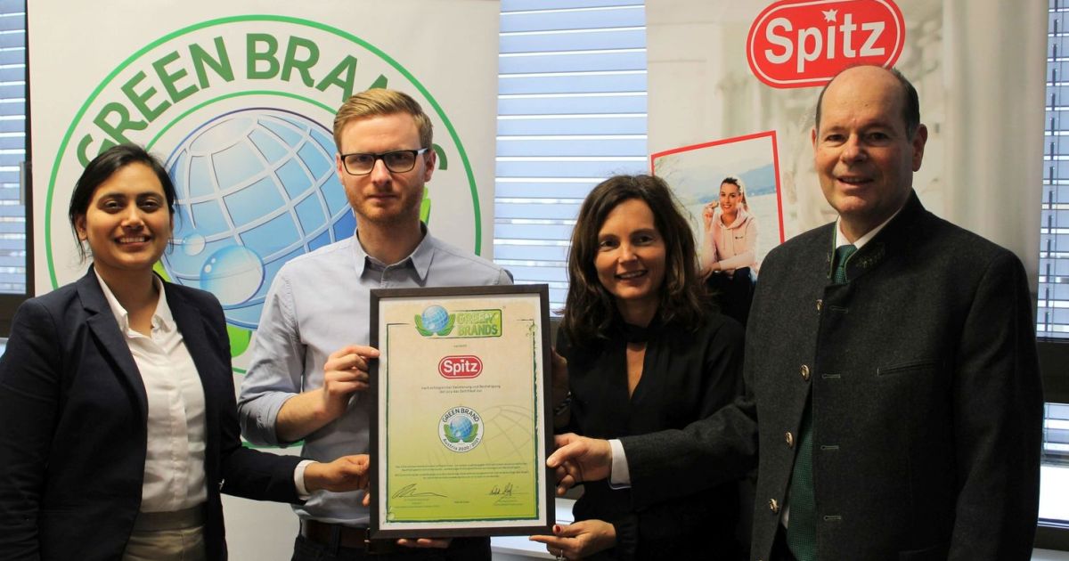 Spitz erneut mit dem Green Brands Austria-Gütesiegel geehrt
