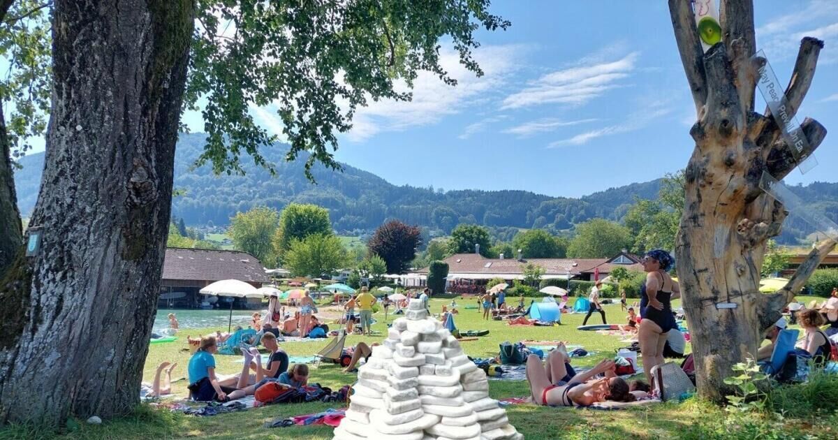 Attersee Friedensfest mit Ski-Weltmeister und Pilger David Zwilling