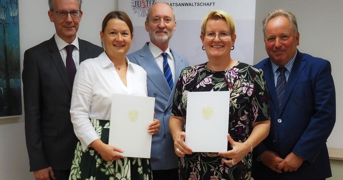 Gutmayer neuer Leiter der Staatsanwaltschaft Linz