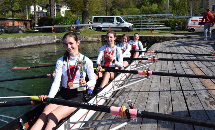Perfekter Saisonstart für die Welser Ruderer