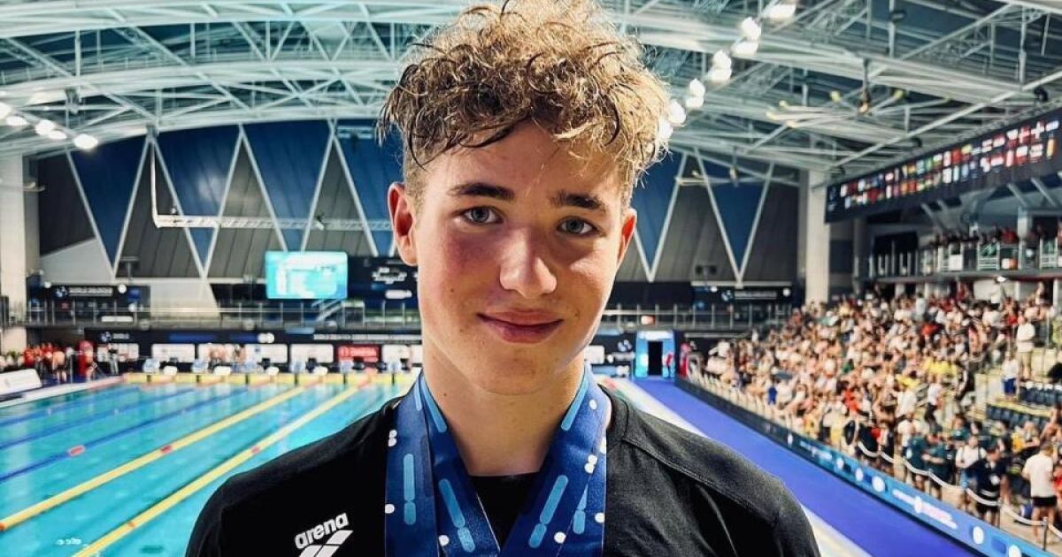 Lukas Edl schwimmt weiter auf der Rekord-Welle
