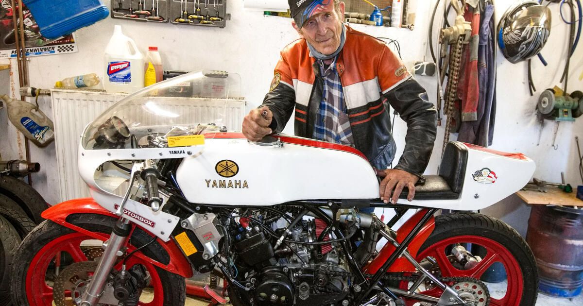 Helmut Sommer gibt auch mit 78 noch ordentlich Gas