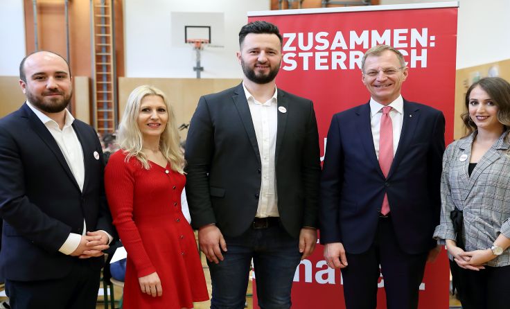 Landeshauptmann und Integrationsbotschafter besuchten 140 Schüler der ...