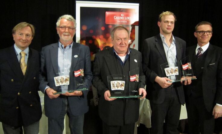 Hubert Zauner ist Österreichischer Tarockmeister 2015