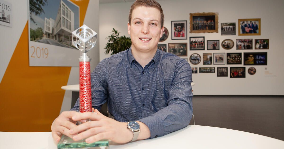 Alexander Strauß für Bachelorarbeit mit Chimney Award ausgezeichnet