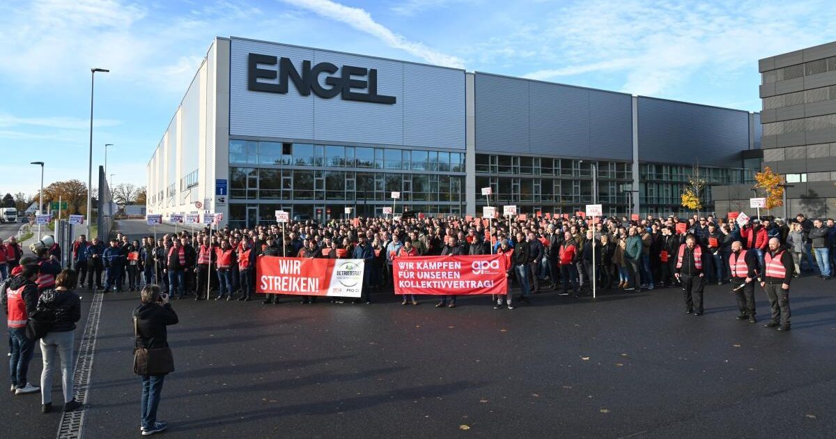 Streik auch bei Engel in St. Valentin