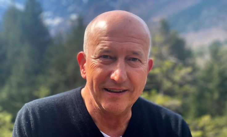 Lesung mit René Freund im Schiedlberger Garten