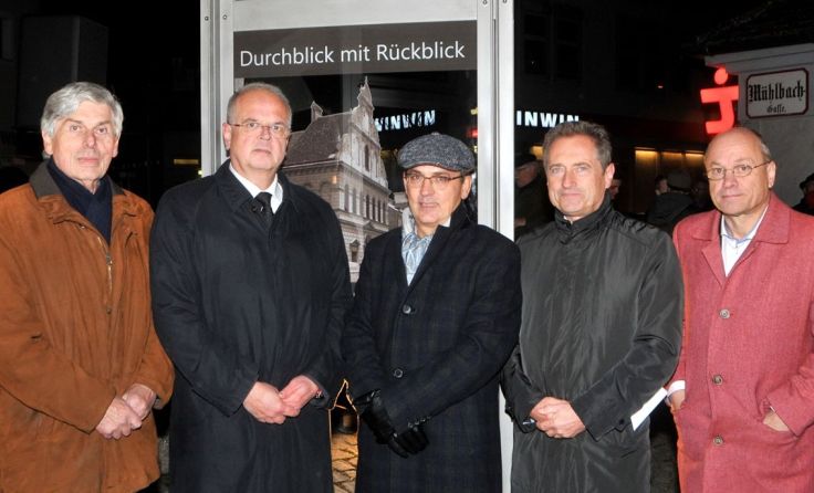 Erinnerung an ehemalige Synagoge