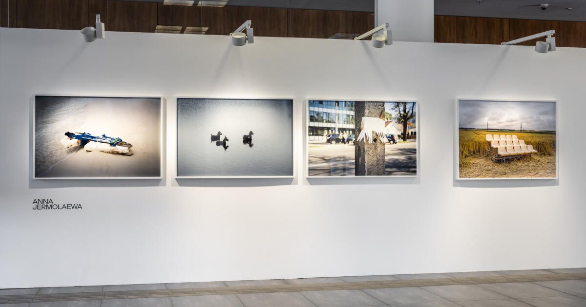 Ausstellung "Talentiert & etabliert" im Powertower der Energie AG in Linz