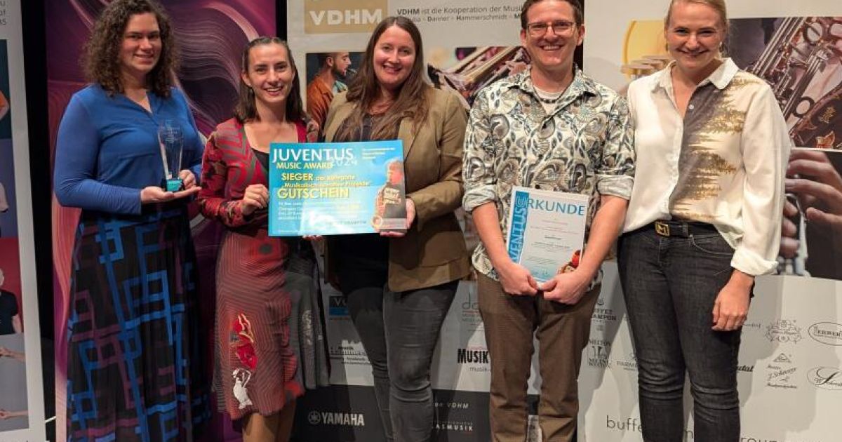 Kepler Blasorchester gewinnt Juventus Music Award