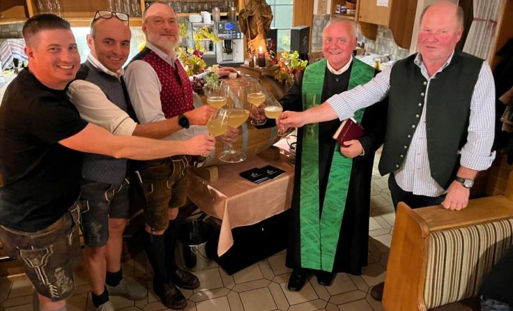 Laufverein Neukirchen feierte Weintaufe