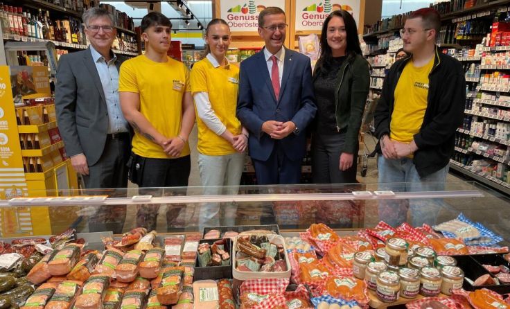 33 Lehrlinge führen diese Woche Thalheimer Billa-Markt