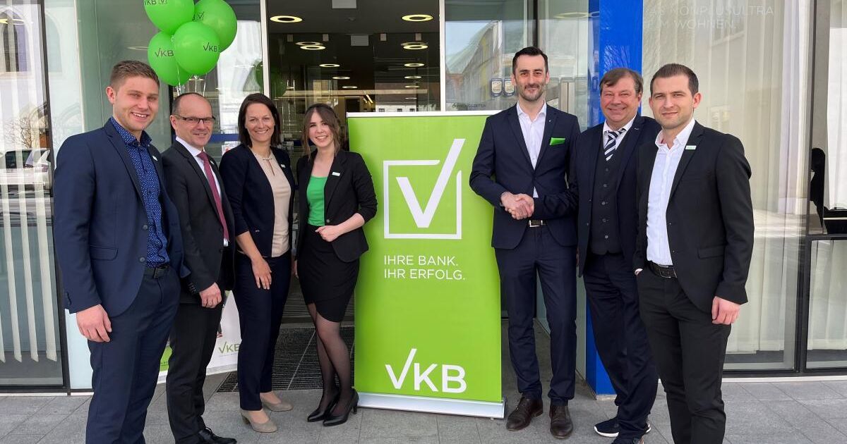 150 Jahre VKB-Bank: Zum Jubiläum wurde neuer, grüner Markenauftritt ...