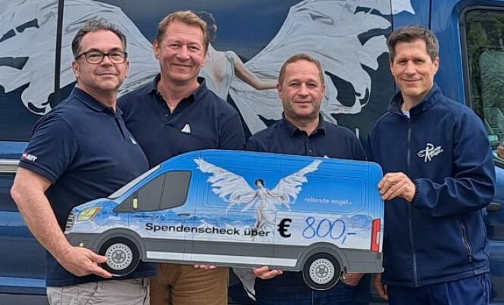 Skipper´s Club spendet an Rollende Engel