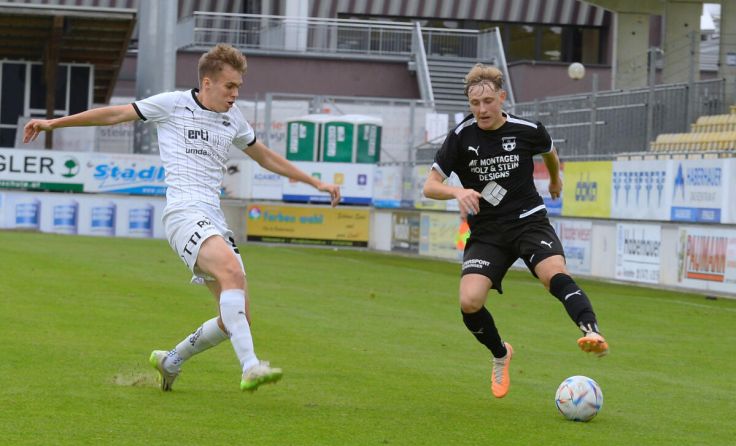 SKU Ertl Glas Amstetten Amateure siegten gegen den ASK Kematen 4:3 (2:1)