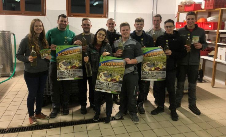 Landjugend Euratsfeld lädt zu Verkostung ihres Mostes ein