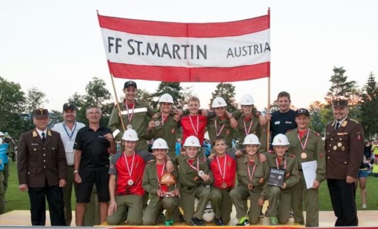 Feuerwehr-Bundesbewerb: Junge St. Martiner holten dritten Rang