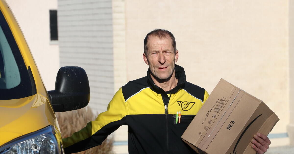 Erich Niederberger ist seit 30 Jahren Postler in Wippenham