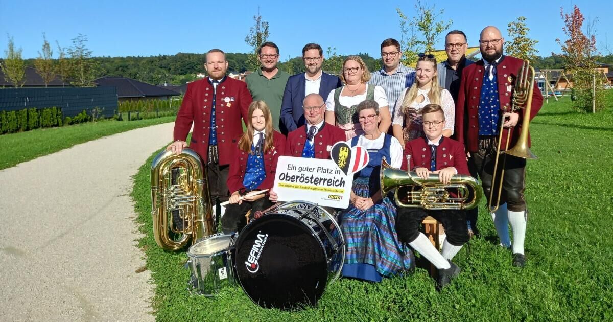 Vom Opa bis zum Enkel sind alle begeisterte und aktive Musiker