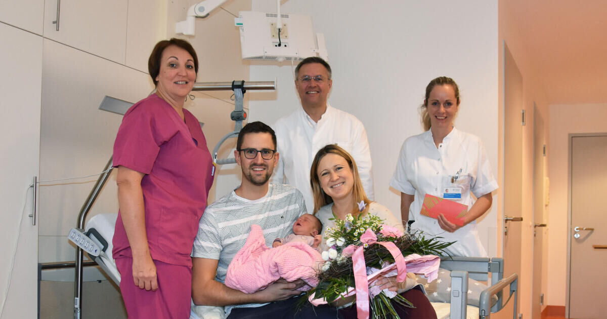 Alma Marie heißt das Rieder Neujahrsbaby
