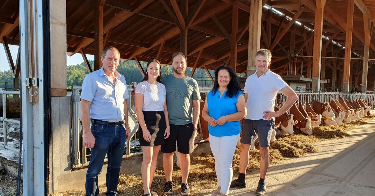 OÖ Bauernbund: LKÖ-Präsident Josef Moosbrugger zu Besuch im Bezirk ...