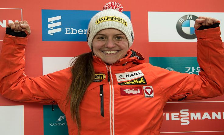 Erneut ein Erfolg für Birgit Platzer: Die Rennrodlerin holte Silber im Team-Bewerb in Korea