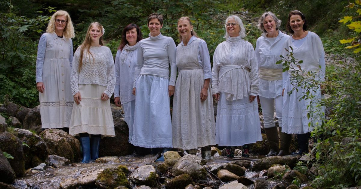 Dreharbeiten für Kunstfilm "Der Raub der Proserpina" beim Pießling ...