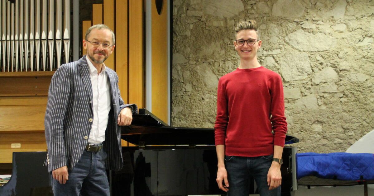 Jungmusiker Johannes Zehetner erhielt ein Ratzenböck Stipendium