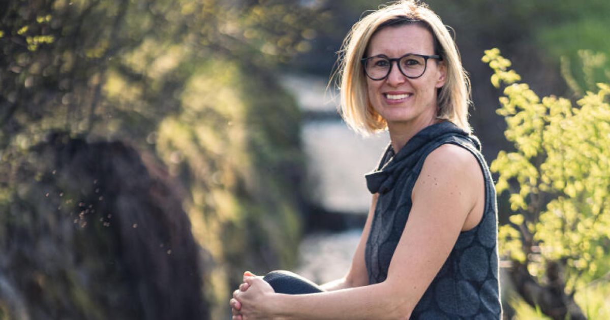 Erika Stadlhuber überbringt die letzten Worte an Hinterbliebene