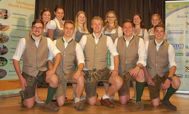 Neuer Vorstand bei der Herbsttagung der Landjugend Bezirk Kirchdorf gewählt