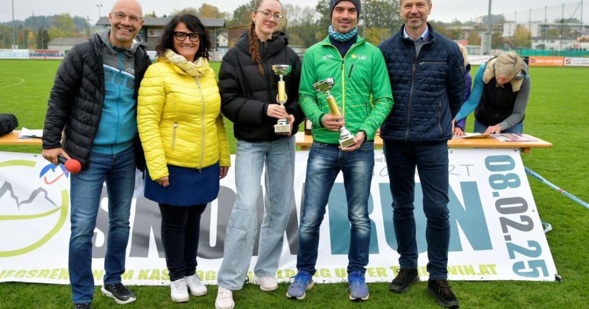 Victoria Kohlbauer und Andreas Tiefenthaler sind die Sieger beim ...
