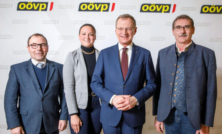 Empfang der neuen Gemeindeparteiobleute