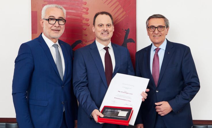 Wirtschaftsmedaille an Kogler-Loistl verliehen