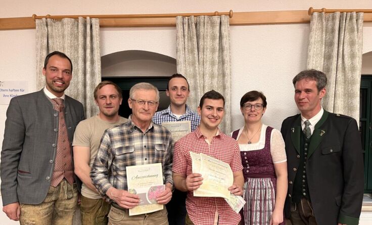 Prämierungen im Rahmen der Fischlhamer Mostkost