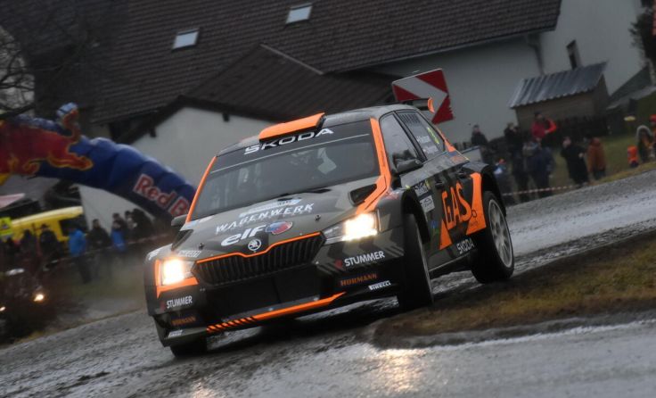 Jännerrallye: Hermann Neubauer führt nach erstem Tag