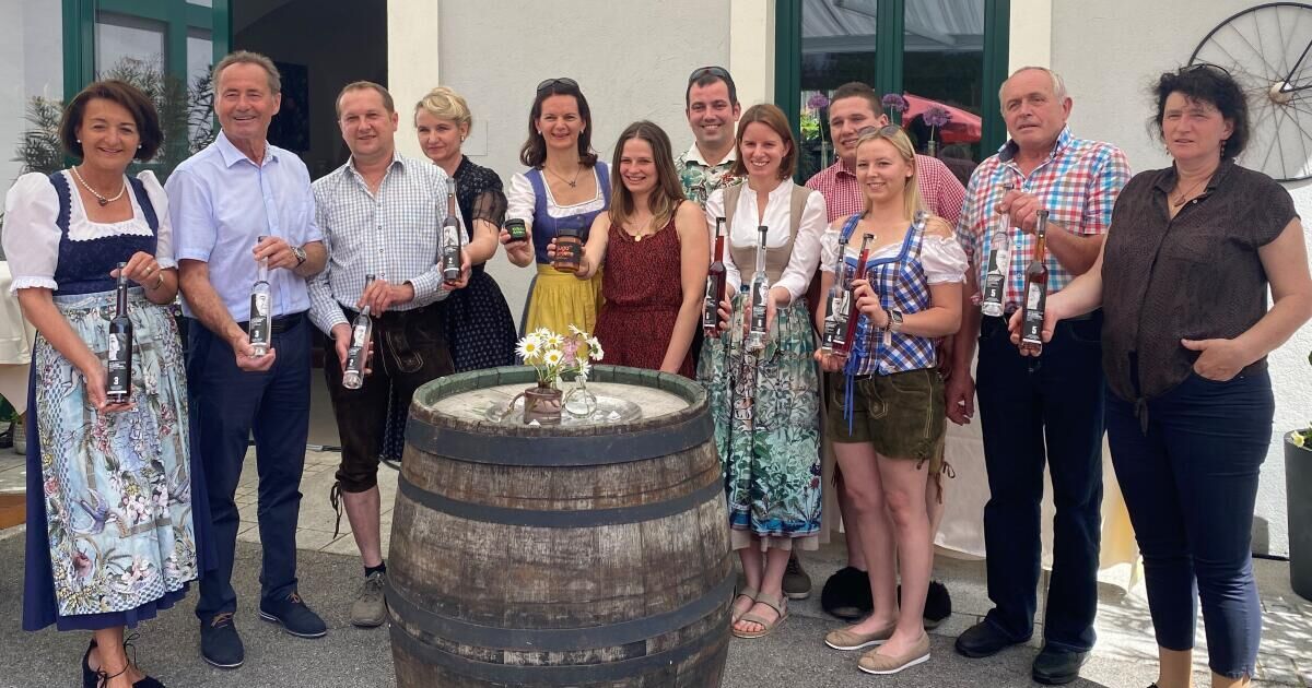 Schnaps- und Likörverkostung am Halbmayr Hof in St. Valentin