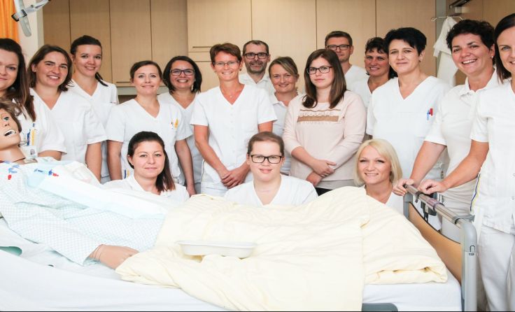 Praktisches, realitätsnahes Training für Mitarbeiter des Landesklinikums