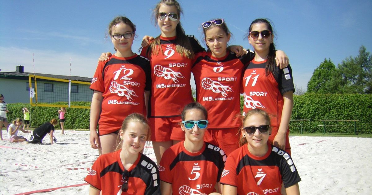 IMS-Girls sind Beachvolleyball-Bezirksmeister