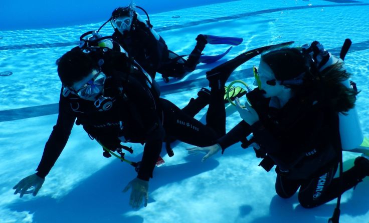 Kids auf Tauchstation