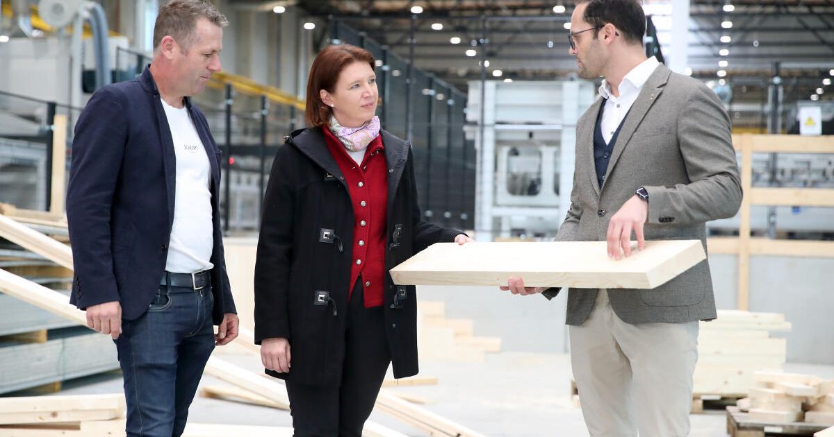 LOC-Brettsperrholzwerk: Holz für 1.000 Wohnungen im Jahr