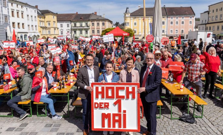 SPÖ-Maifeier: Gut 500 Besucher, beste Stimmung und voller Einsatz am ...