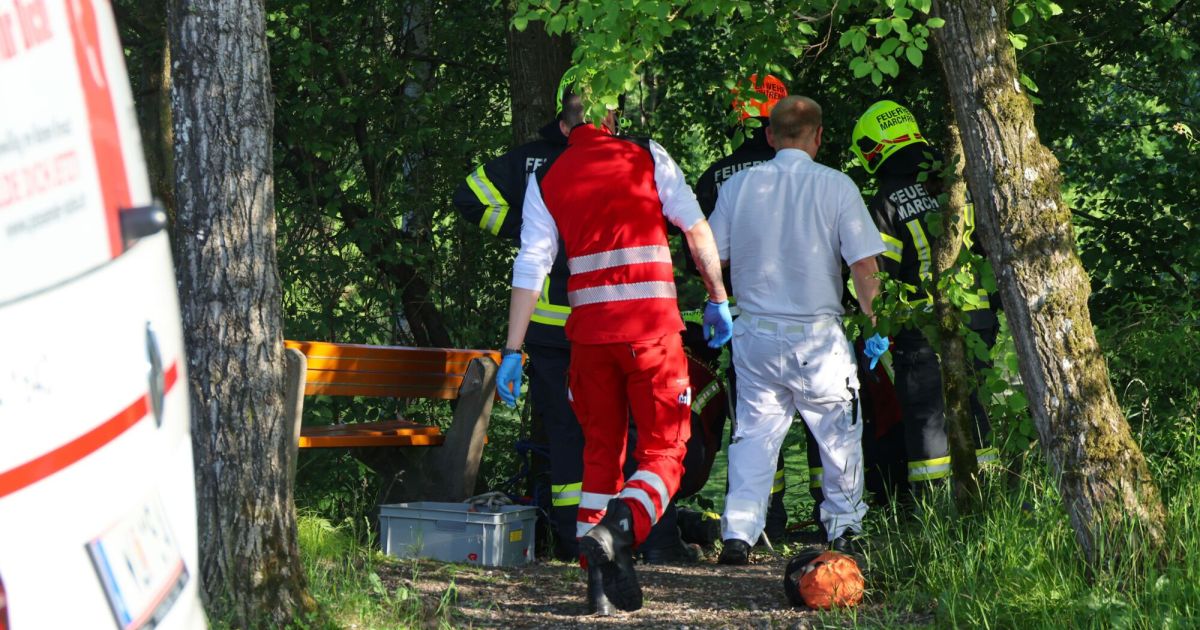 Marchtrenk: Bub (10) verletzt sich schwer bei Sturz über die Böschung ...