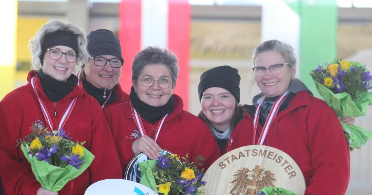 Lange Durststrecke beendet: Eisstock-Damen der Union St. Peter holten ...