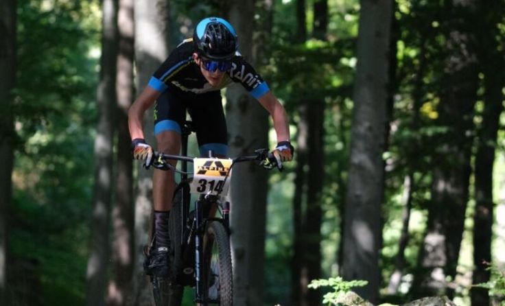 Kleinzeller Radtalent Elias Baumann räumte bei Nachwuchs-Landesmeisterschaften groß ab