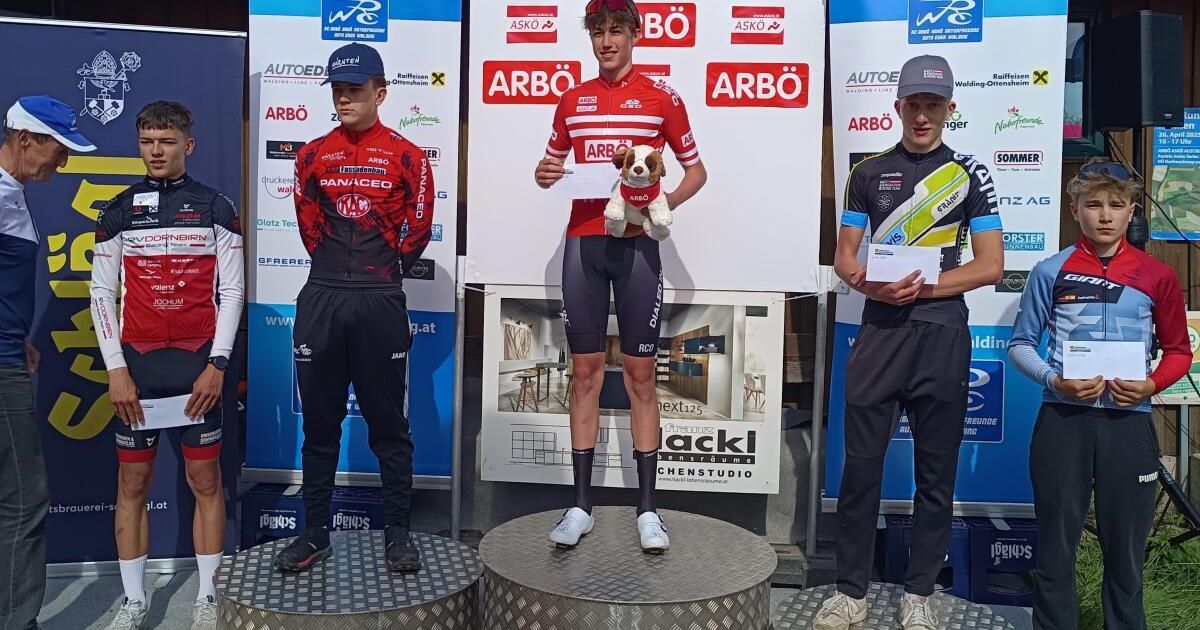 GranitBiker Elias Baumann: Trotz Sturz aufs Podest