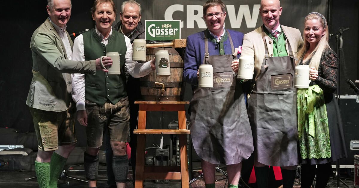 O’zapft is: Gaudi und Bahö am Welser Volksfest