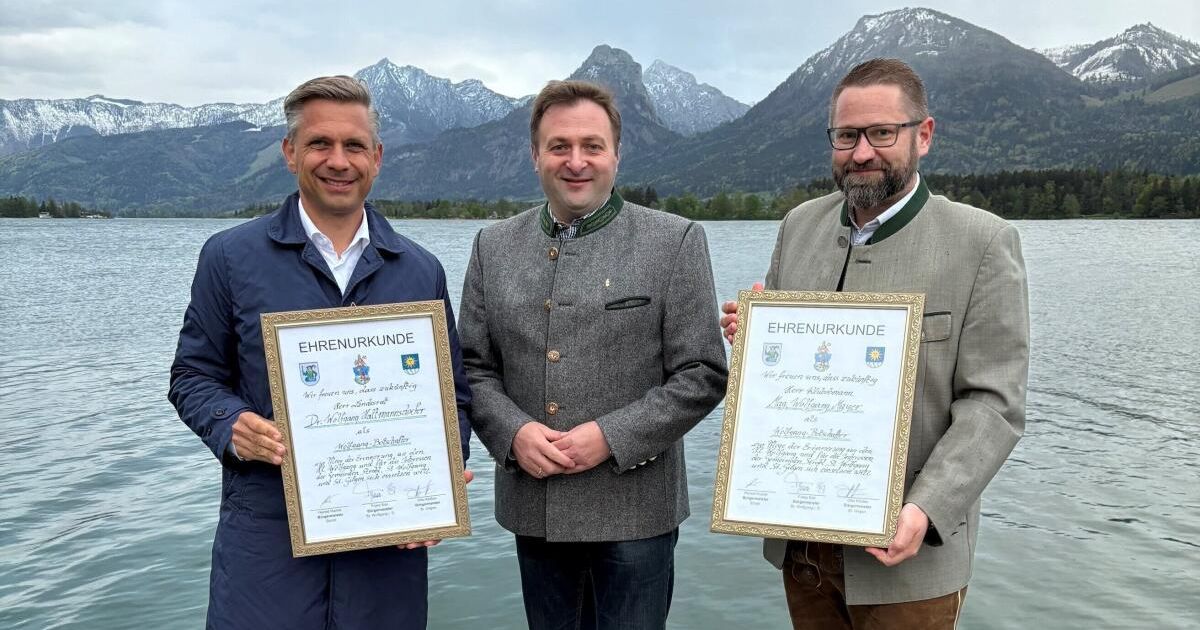Wolfgangsee-Gemeinden ernennen Wolfgang-Botschafter