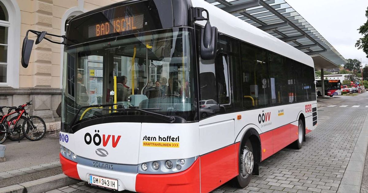 Moderne Busse und Verbesserungen beim Bad Ischler Stadtbus