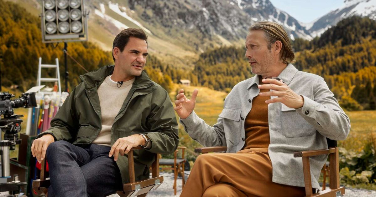 Roger Federer und Mads Mikkelsen feiern den Schweizer Herbst: Ein ...